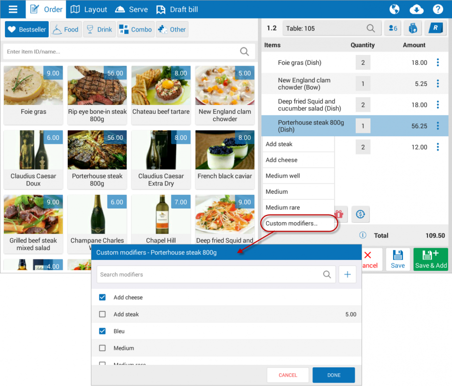 How to add custom modifiers to item? – MISA CUKCUK
