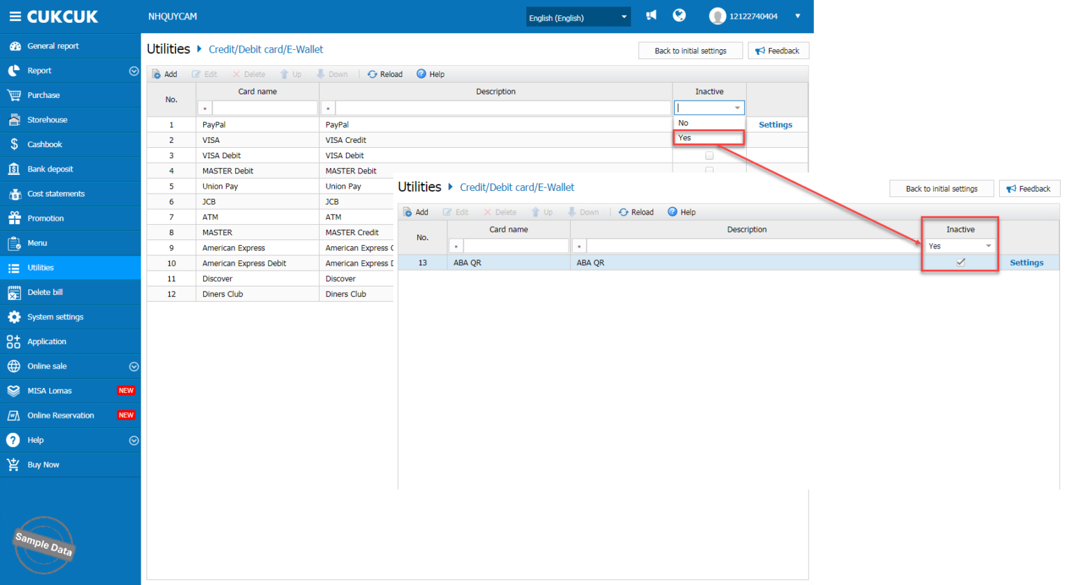 [Cambodia] Set up and make payment with ABA QR – MISA CUKCUK